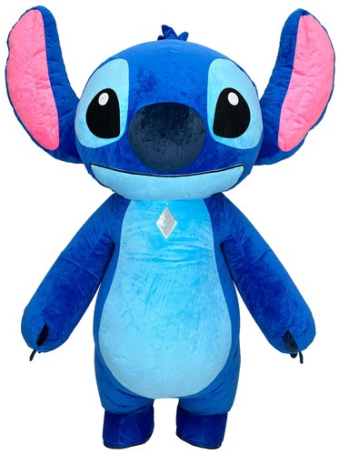 Inflatable Costume Stitch Adult/Teen Plush Mascot Halloween Cosplay ...