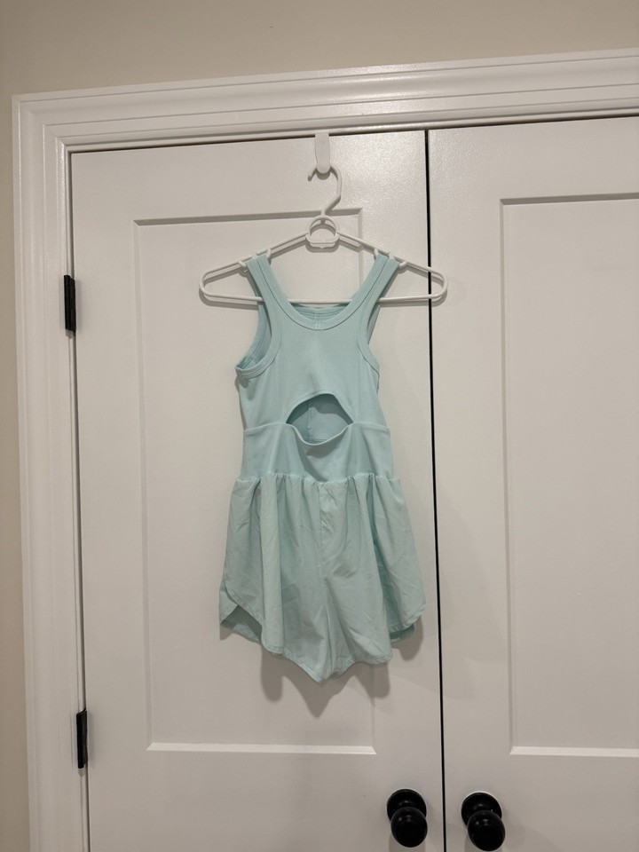 Zella Girls Romper Size Medium 8/10 Light Blue One Piece | eBay