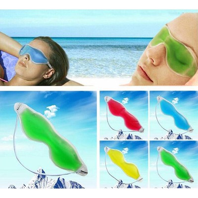 1Pc Gel Eye Mask Cold Pack Warm Heat Ice Sleeping Tired Mask Eye Care ...