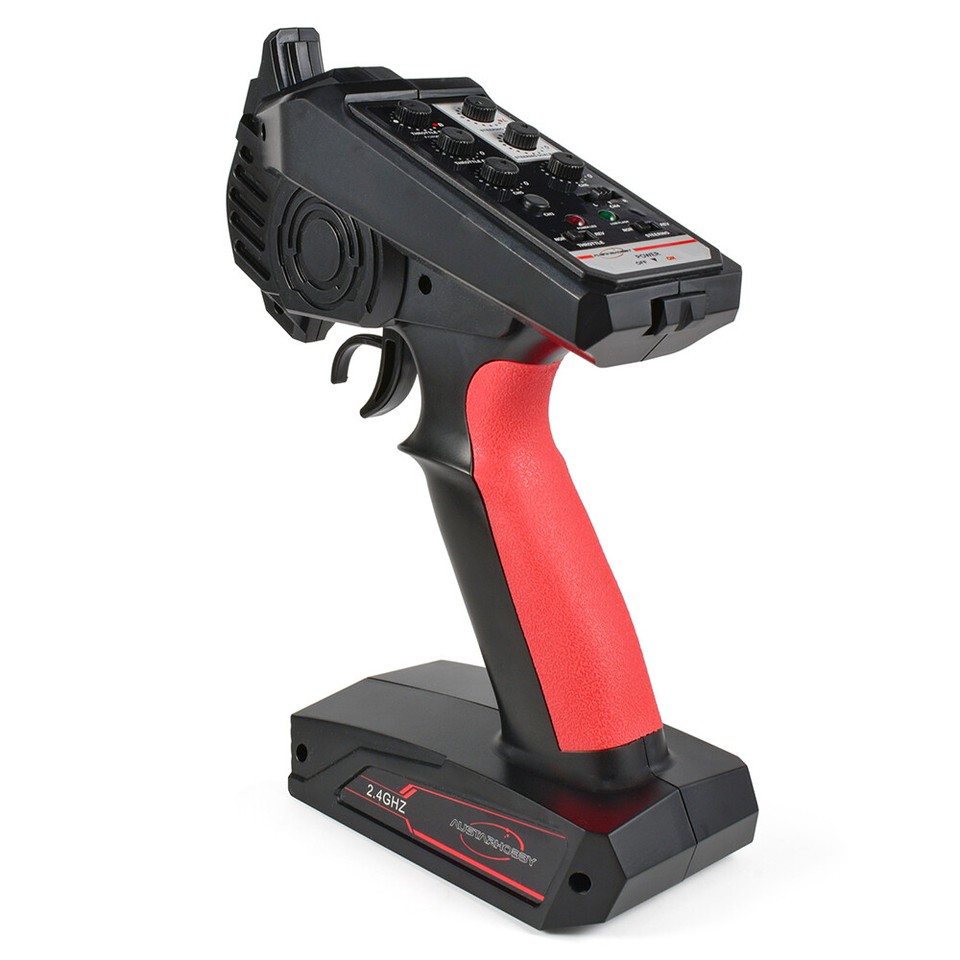 AUSTAR RC Controller Transmitter and Receiver 2.4G 6CH for 1/10 1/8 RC ...