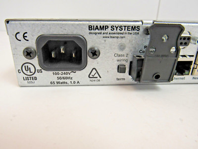 Biamp Nexia TC Digital Audio Signal Processor *No AC Cord* 78-3 | eBay