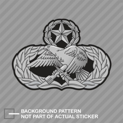 Maintenance Badge USAF Sticker Decal Vinyl mx aviation badges ...