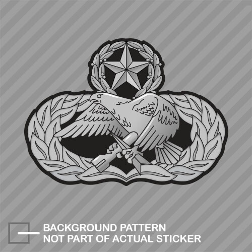 Maintenance Badge USAF Sticker Decal Vinyl mx aviation badges ...