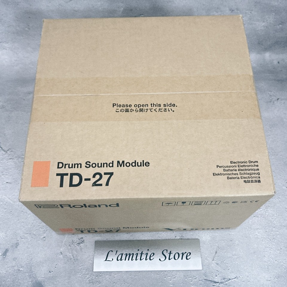 ROLAND TD-27 Drum Sound Module Prismatic Sound Modeling High ...