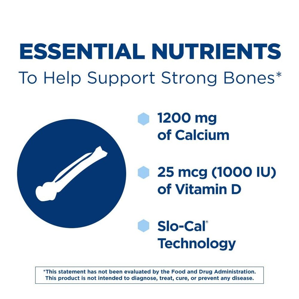 Citracal Slow Release 1200 Calcium With Vitamin D3 Magnesium 185 ...