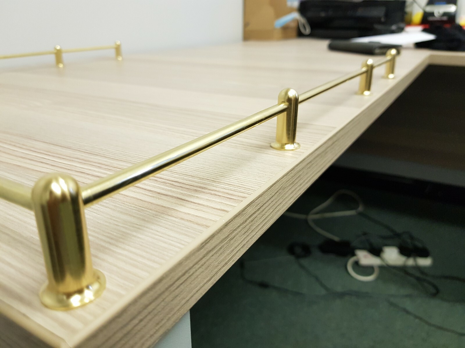 Fiddle Rail / Gallery Rail Brass - 35mm / 50mm Posts & 6mm Brass Rod | eBay