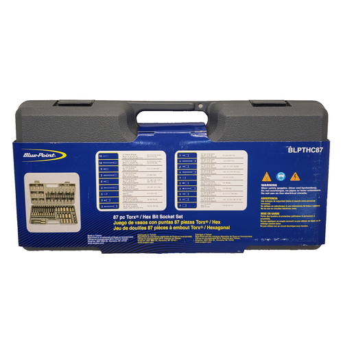 Blue Point BLPTHC87 87 PC Torx and Hex Bit Socket Driver Set for sale ...