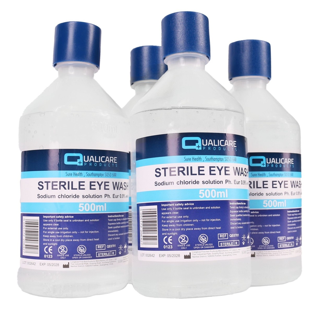 Cardinal Eye Wash Saline