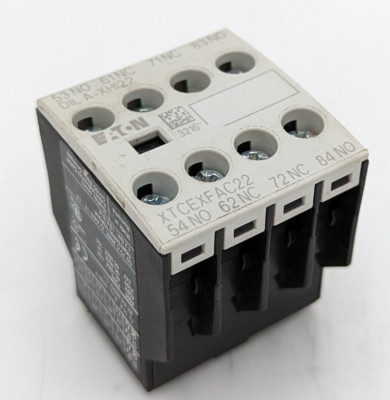 EATON XTCEXFAC22 Auxiliary Contact Used Free Shipping | eBay