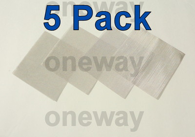 (5 Pack) 4" x 4" - 80 Mesh Heavy Duty Stainless Steel Mesh Screen! 710 ...