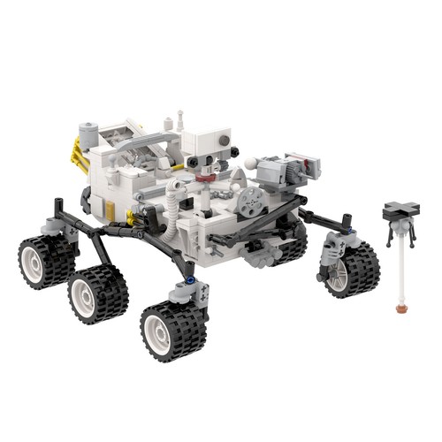 MOC Mars Rover Perseverance Technic Space Robot Building Blocks Set 764 ...