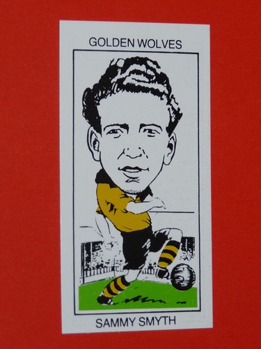 WEST MIDLANDS CARD FOOTBALL 1989 GOLDEN WOLVES WOLVERHAMPTON #8 SAMMY ...