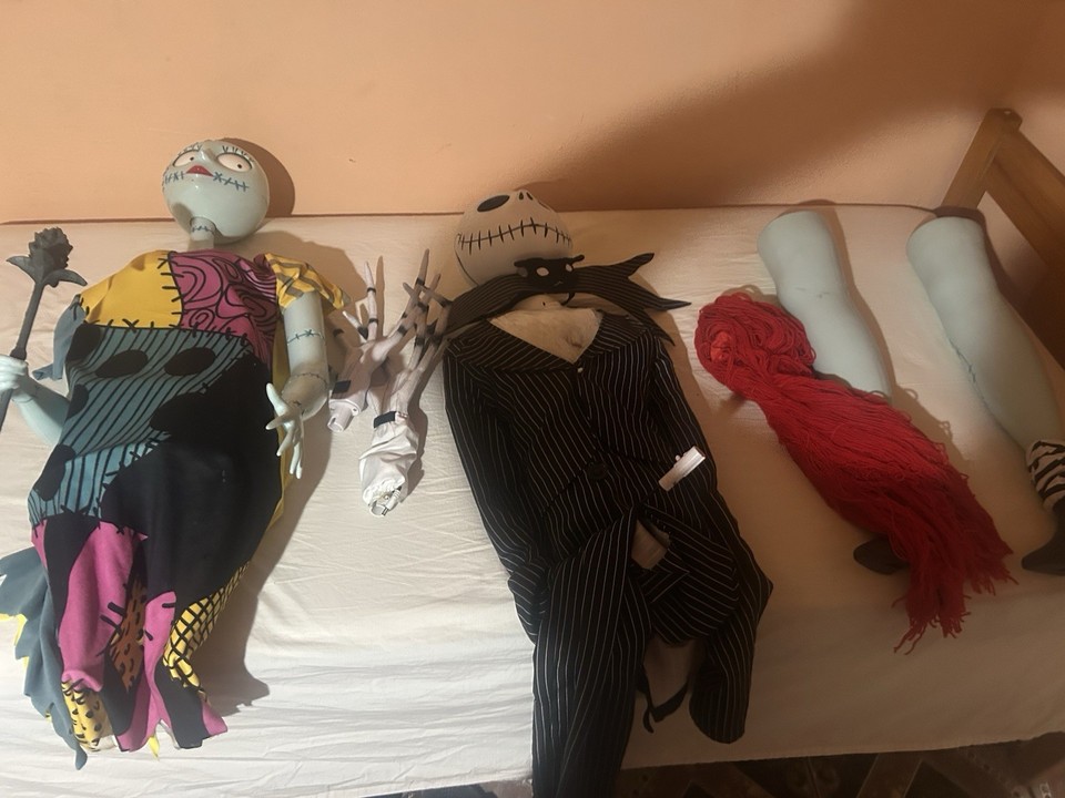 Disney Singing Animated Life Size Sally Animatronic and Jack ...