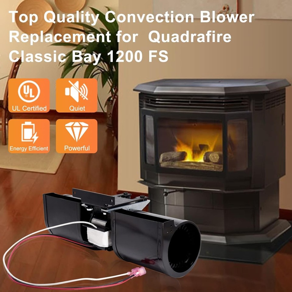 For QuadraFire Classic Bay 1200 FS Freestanding 812-3370 &812-3381 ...