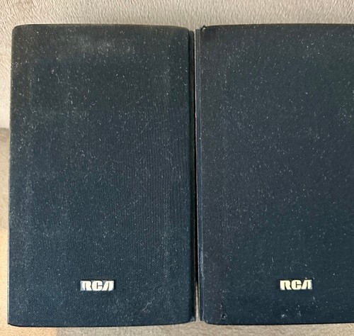 Vintage RCA 40-5022 Black 2-Way Bookshelf Speakers 40w RMS 80w Max 8ohm ...