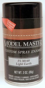 Model Master #1954 Light Earth FS 30140 Spray Paint 3oz NOS 75611195407 ...