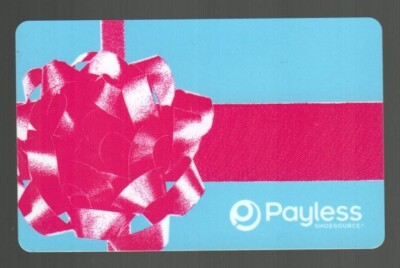 PAYLESS SHOESOURCE Pink Ribbon Bow ( 2011 ) Gift Card ( $0 ) | eBay