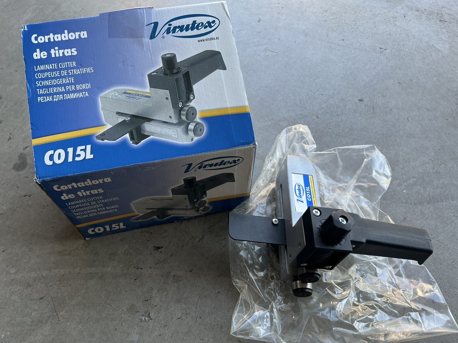 Virutex C015L Portable Handheld Plastic Laminate Slitter for sale ...