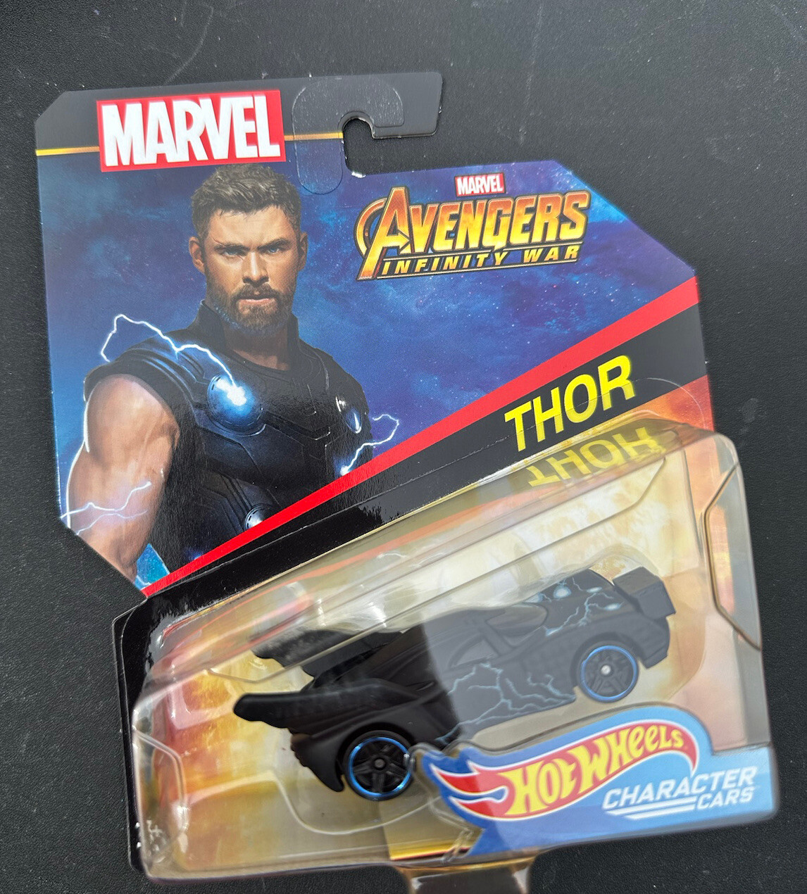 MARVEL, THOR AVENGERS INFINITY WAR Hot Wheels Car! "Thor" | eBay