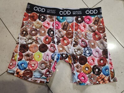 ODD Brand Dozens of Donuts Adult Mens Boxers XL | eBay