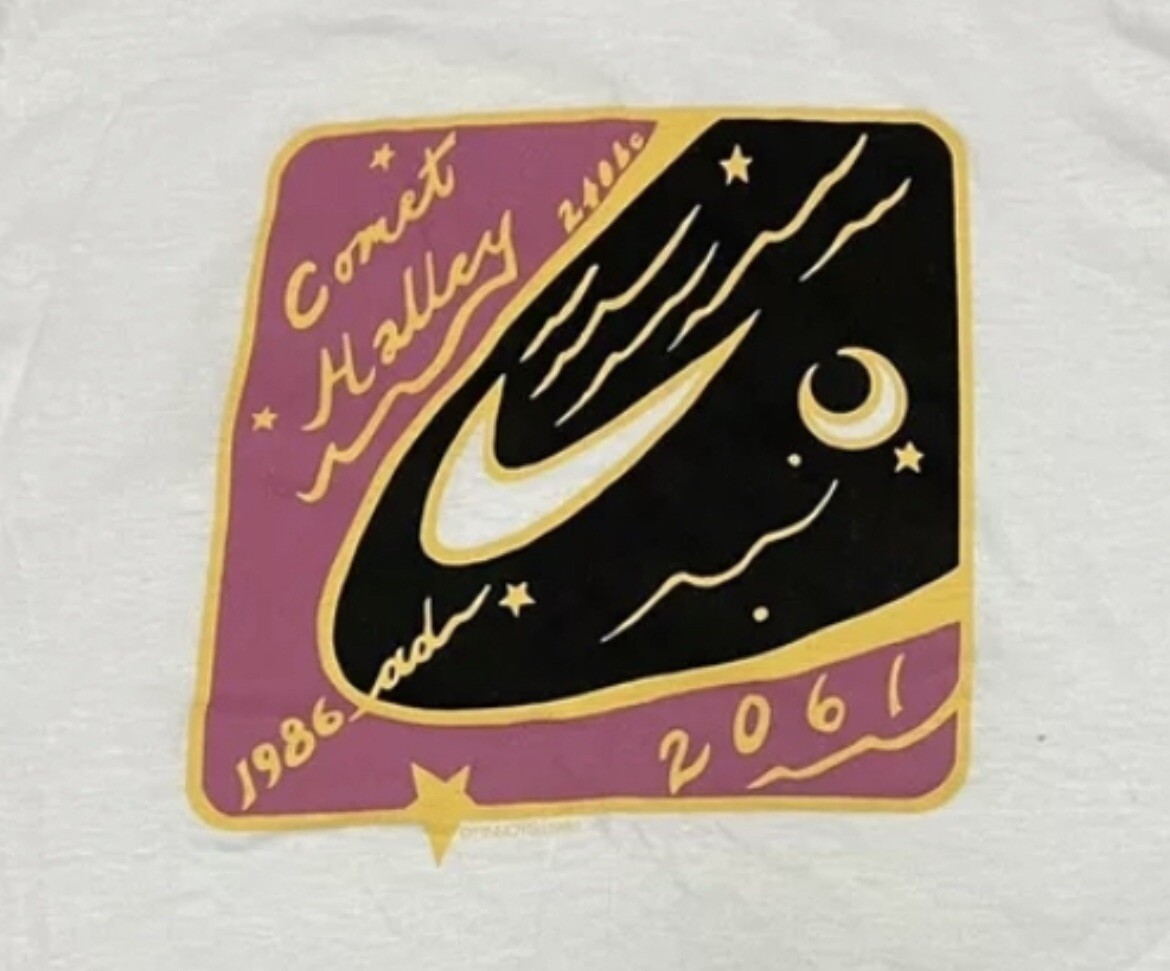 VINTAGE 1985 Halleys Haley’s Comet Movie Promo Shirt… - Gem
