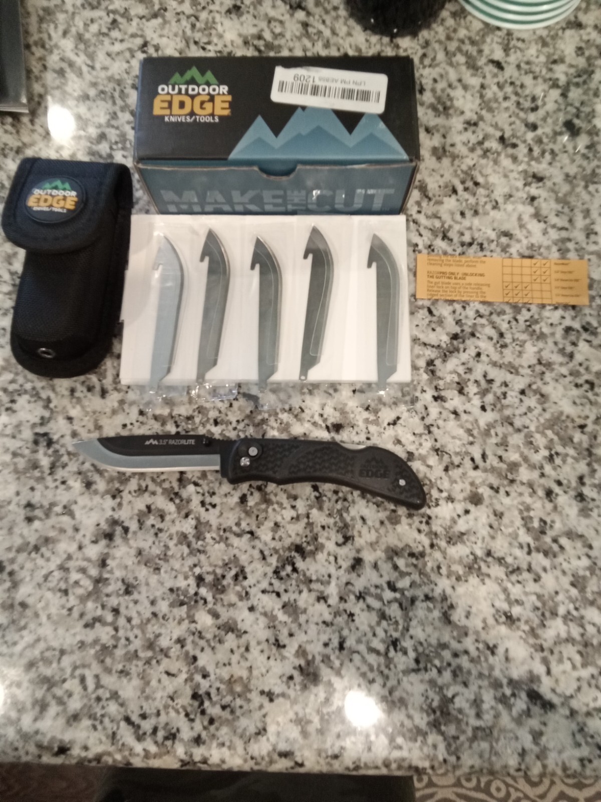 Outdoor Edge Razor Pro knife Black | eBay