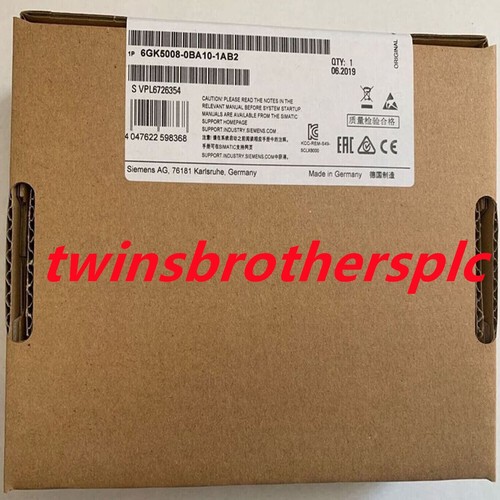 NEW SIEMENS 6GK5008-0BA10-1AB2 XB008 Ethernet Switch Module 1PC | eBay