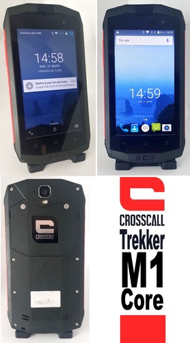 Smartphone Crosscall Trekker M1 Core Double SIM 16 Go Anthracite et ...