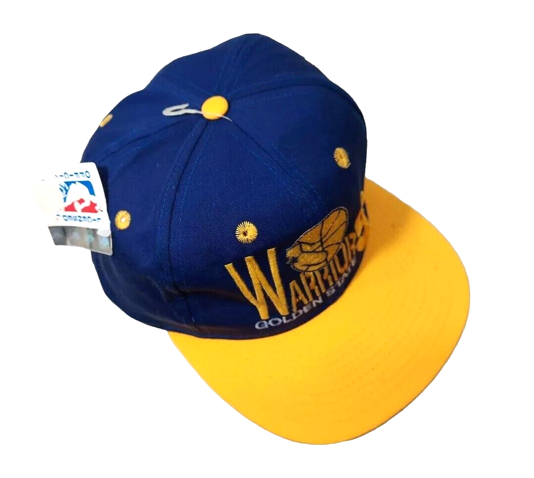 RARE! Vintage 1990s Golden State Warriors Logo 7 Athletic SnapBack Hat ...