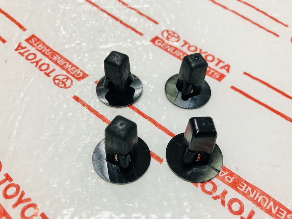 (4) NEW OEM TOYOTA FENDER LINER GROMMET CLIPS 90189-06013 RAV4 SEQUOIA ...