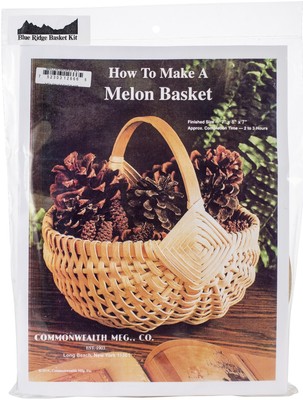 Commonwealth Blue Ridge Basket Kits-Melon Basket 8"X9"X8" 12666 | eBay