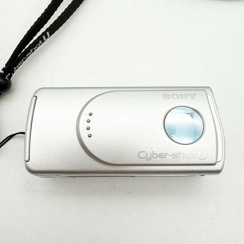 Sony Cyber-shot DSC-U30 2.0MP Digital Camera - Silver With Memory Stick ...