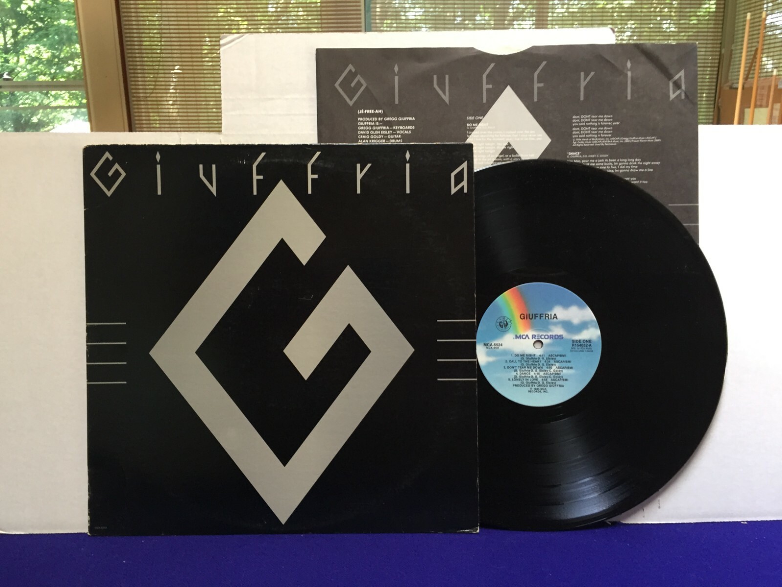 GIUFFRIA Self Titled Debut 1984 MCA RCA Record Club VG+/NM Hard Rock | eBay