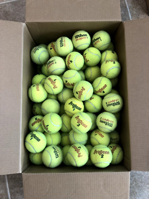 100 Used Tennis Balls | eBay