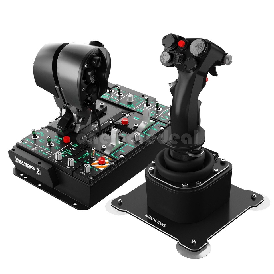 WINWING Flight Simulator Orion 2 Metal Throttle + Orion 2 ViperAce ...