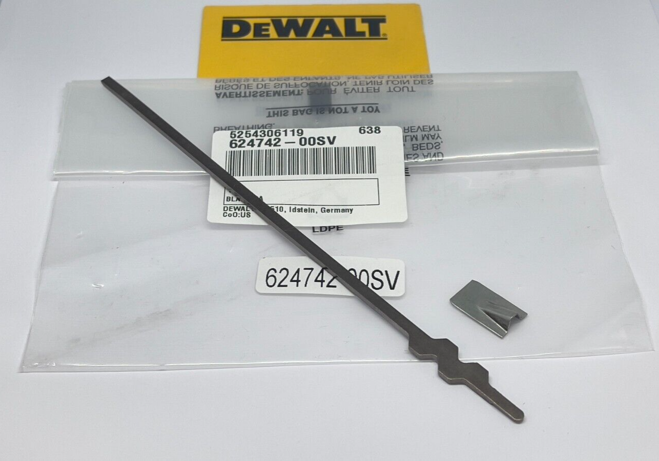 GENUINE DEWALT 624742-00SV NAILER BLADE FOR 18VXRP DC610 DC616 DC617 ...