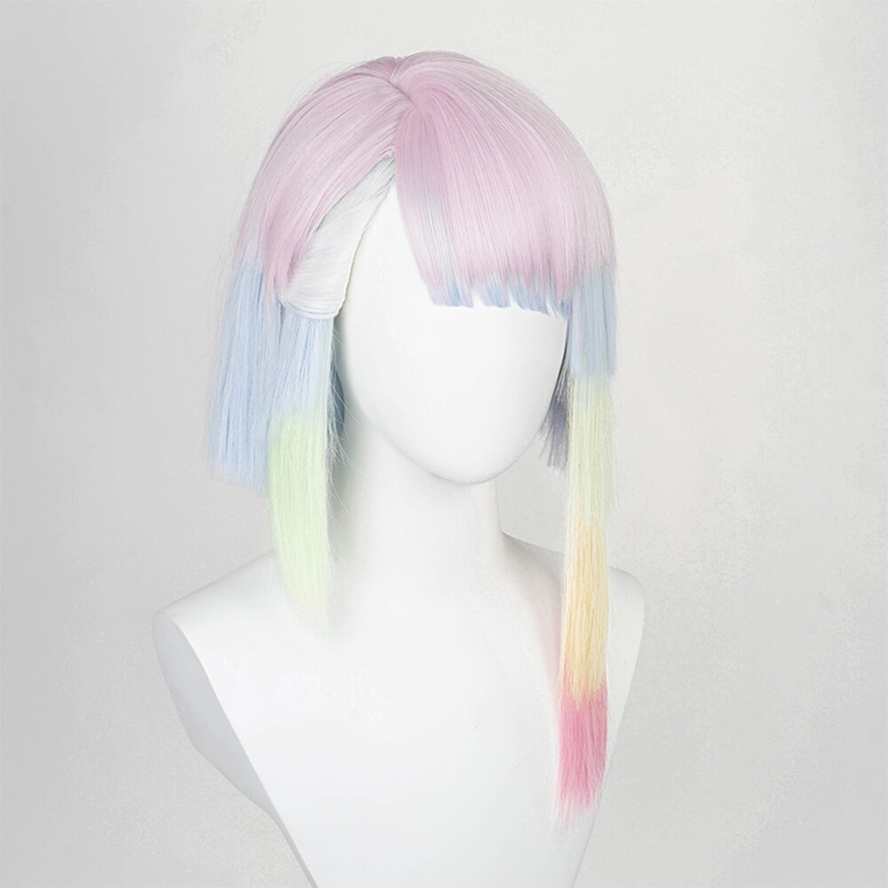 Cyberpunk: Edgerunners Lucy Cosplay Wig Comic Con Halloween Fancy Party ...