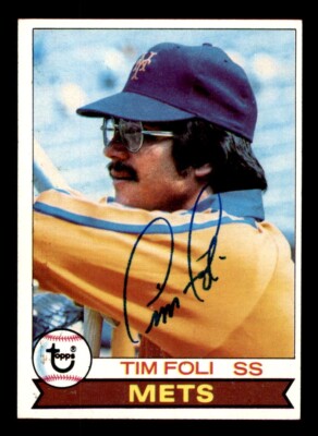 1979 Topps Baseball #403 Tim Foli Signed Autograph (No COA) | eBay