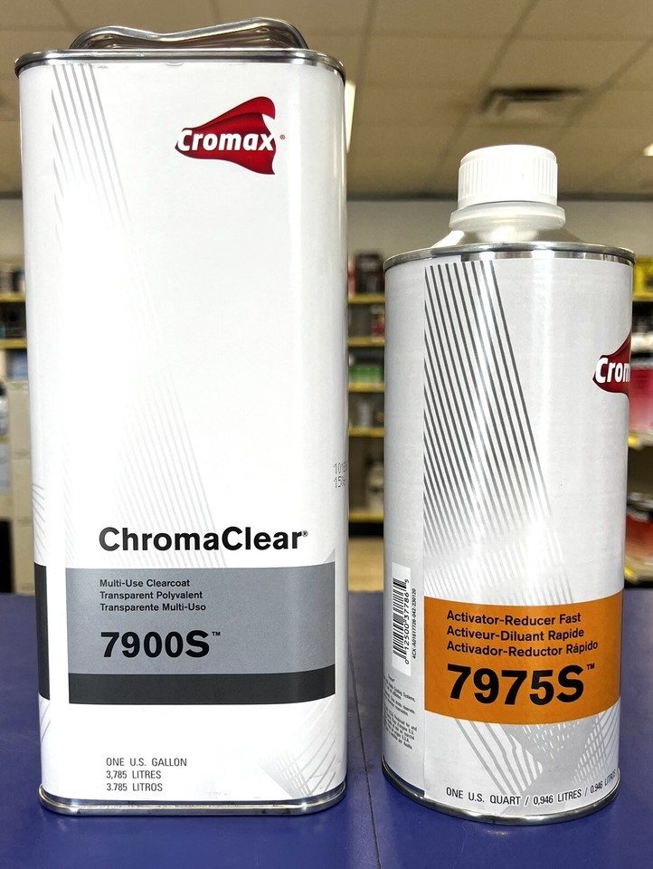 CROMAX 7900S Axalta Multi Use Clear Coat And Activator-Reducer Med ...