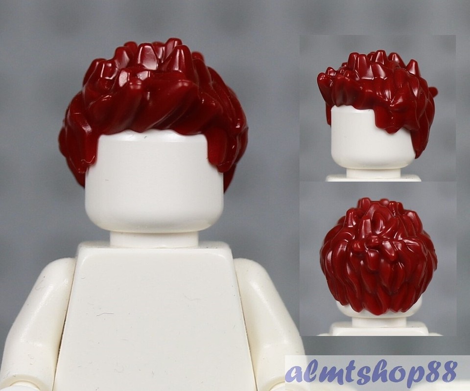 LEGO - MALE Hair Pieces - PICK COLORS & STYLE - Minifigure Wigs Hat ...