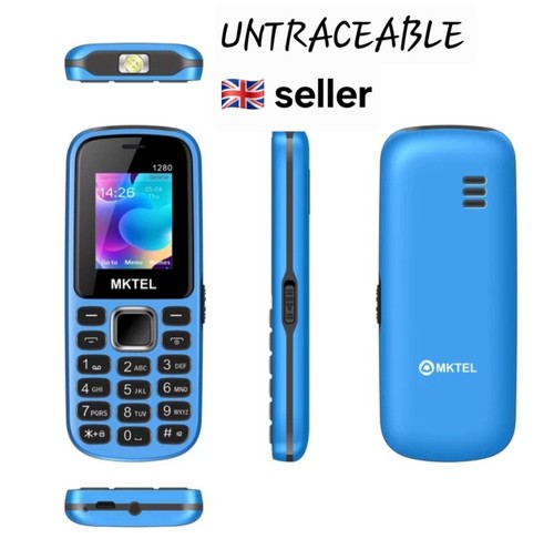 MKTEL UNTRACEABLE GSM Unlocked Mobile Cell Phone Dual Sim CHEAP BURNER ...
