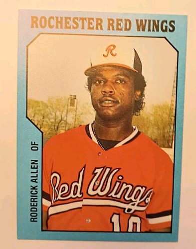 Roderick Allen 1985 TCMA Rochester Redwings Pre-Rookie #10 | eBay