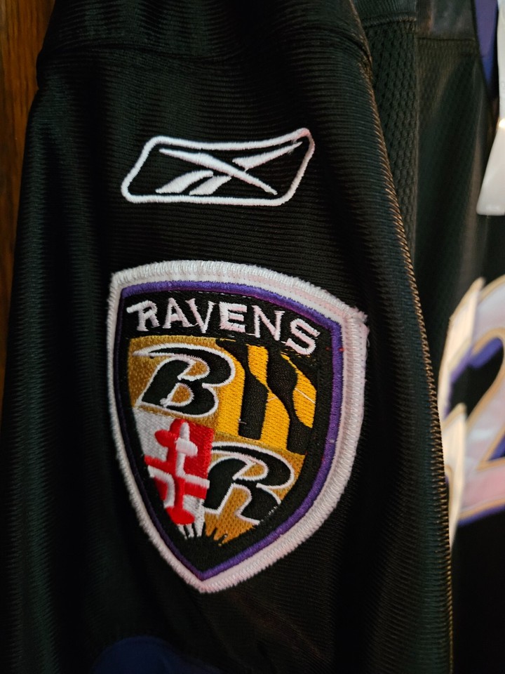 Baltimore Ravens Jersey Mens Purple NFL Football Ray Lewis #52 Reebok ...