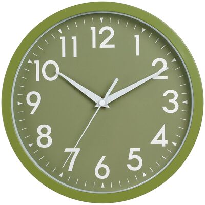 Wall Clock Analog Clock 10 Inch Silent Non-Ticking Wall Clocks Battery ...