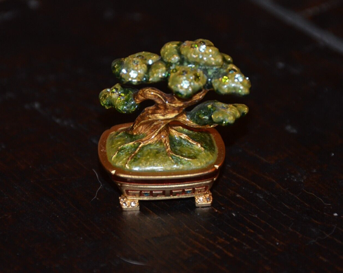 JAY STRONGWATER ESTEE LAUDER CHINOISERIE TREE CRYSTAL COMPACT BOX ...