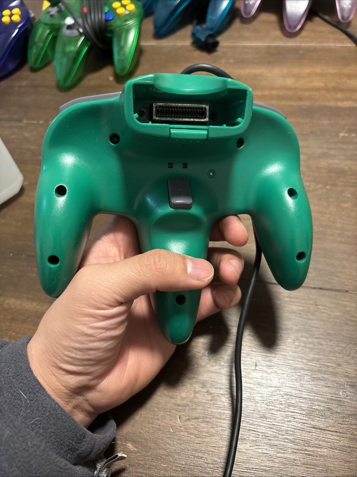 Authentic Nintendo N64 Green Controller - Tight Stick - Tested ...