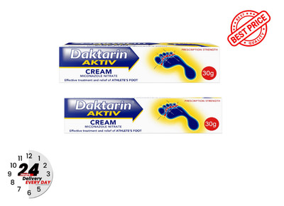 Daktarin Aktiv Cream 30g | For Athletes Foot & Fungal Infection (Pack ...