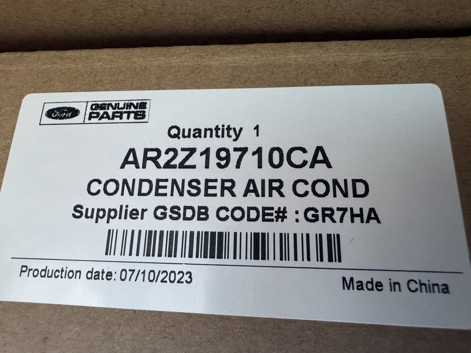 Ford Fpv Miami 5.0 Fg Fgx Xr8 Gt GTP GS Genuine Ford New In Box AC ...