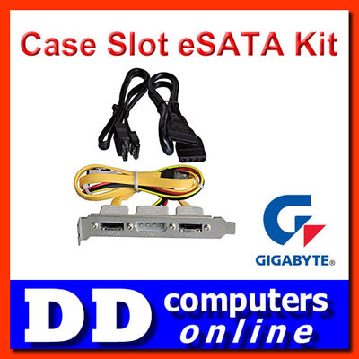 SATA to eSATA Converter, Connects MB SATA Port to Case Back Panel ...