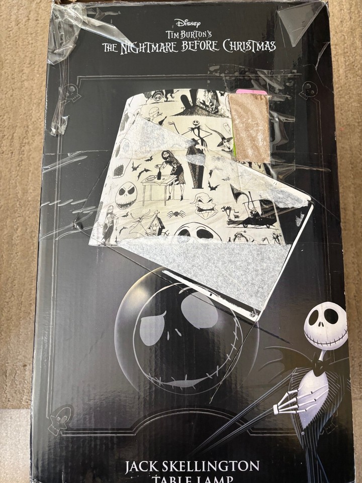 Disney Tim Burton's The Nightmare Before Christmas Jack Skellinton ...